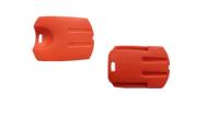 China 60.5CM Spine Board Emergency Rescue Stretcher Foldable Medical Backboard PET for sale