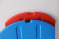 China 60.5CM Spine Board Emergency Rescue Stretcher Foldable Medical Backboard PET for sale