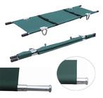 China Strengthened Aluminum Medical Stretcher No Fold Handles & Carrying Case for sale