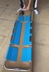 China Carbon Fiber Folding Scoop Stretcher Class I With Head Immobilizer for sale