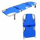 China Hospital Equipment Aluminum Alloy Folding Stretcher First Aid Ambulance for sale