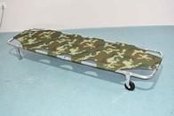 China 46CM Folding Medical Stretcher CE ISO First Aid Transport Small Size Wheels for sale