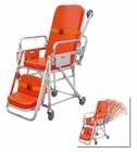 China Luxury Multifunctional Transfer Trolley Hospital Bed Ambulance Chair Stretcher for sale