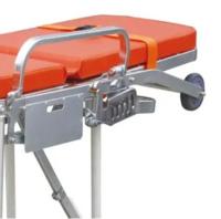 China Luxury Multifunctional Transfer Trolley Hospital Bed Ambulance Chair Stretcher for sale