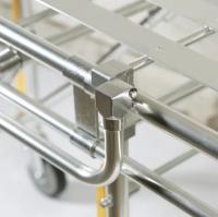 China Luxury Multifunctional Transfer Trolley Hospital Bed Ambulance Chair Stretcher for sale