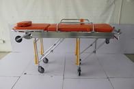 China Ambulance Stretcher Chair Ambulance Stretcher Trolley Patient Transfer Bed for sale