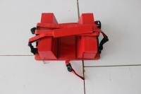 China Spine Board Head Blocks Backboard Hospital Universal Head Immobilizer For Spine Stretcher for sale