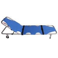 China Backrest Adjustable stretcher collapsible Supporting Feet And Wheels for sale