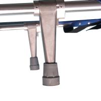China Backrest Adjustable stretcher collapsible Supporting Feet And Wheels for sale