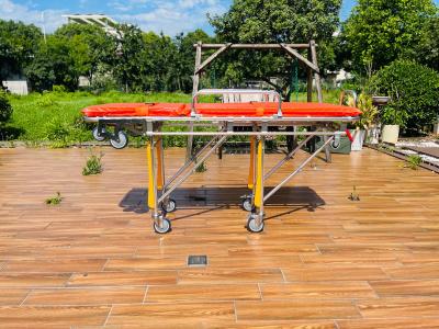 China Medical Stretchable Collapsible Stretcher Ambulance First Aid Transportation for sale