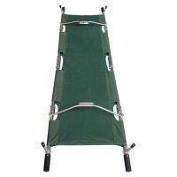 China Four Folding Medical Stretcher  High-Strength Aluminum Alloy Oxford Leather for sale