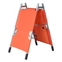 China Two Folding Medical Stretcher  Fire Rescue Transport Inverted Trianagular Leg for sale