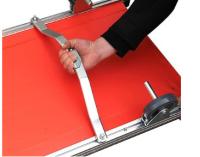 China Four Wheel Emergency Rescue PVC Fabric Stretcher Reinforcement for sale