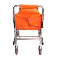 China Emergency Aluminum Alloy Stair Chair Stretcher Evacuation Foldaway Lifting Wheelchair for sale