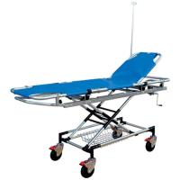 China The Blue Medical Trolley Emergency Stretcher And Transfer Vehicle  PVC Anti-Soiling Surface for sale