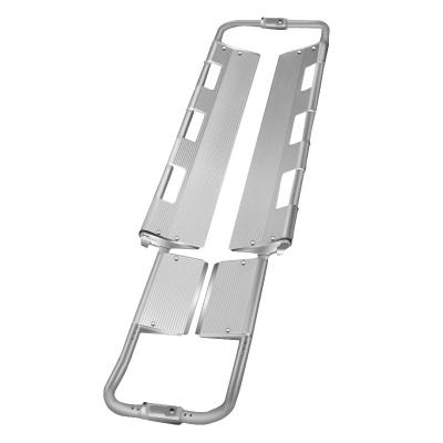China Four-panel Aluminum Alloy Shovel Stretcher Patient Transfer Low Price For Sale for sale