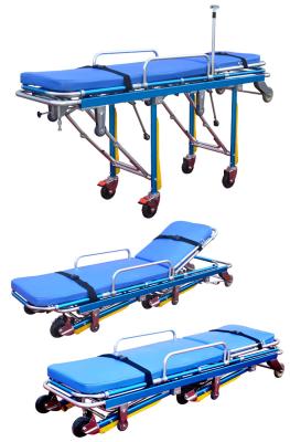 China Anjie Full-Aluminum Automatic Ambulance Stretcher for sale