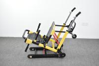 China Aluminum Alloy Manual Crawler Type Stair Stretcher Foldable Lightweight For Hospital Patient Transfer for sale