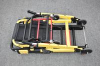 China Aluminum Alloy Manual Crawler Type Stair Stretcher Foldable Lightweight For Hospital Patient Transfer for sale