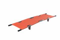 China Small Size 13 Cm Folding Mortuary Stretcher Trolley for sale