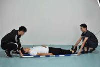 China Camouflage 208CM Folding Medical Stretcher for sale