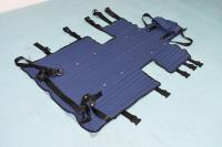 China MDK-A16III) Hospital Emergency Rescue Canvas Bamboo Material Folding Neil Robertson Stretcher for sale