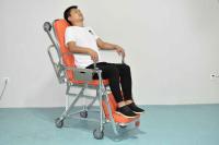 China 1.96M Self Loading Folding Ambulance Stretcher Cum Wheelchair, Aluminum for sale