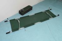 China 4 Folding Medical Stretcher 214 X 55 X 12cm 159kg For Emergency Rescue for sale