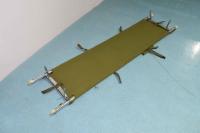 China PVC Aluminum Alloy Folding Medical Stretcher 208 X 55 X 13CM For Ambulance 9 Kg for sale