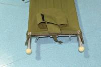 China Aluminum Alloy Folding Medical Stretcher 200 X 46 X 16cm For Ambulance 9 Kg for sale