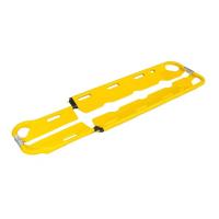 China 210CM 6CM Folding Scoop Stretcher Lightweight Foldable Stretcher ABS Handrails for sale