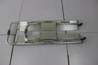 China Aluminum Alloy Medical Folding Scoop Stretcher Transport White 44cm 60cm for sale