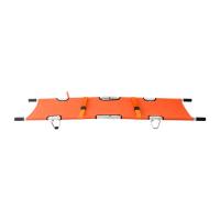 China 208CM Medical Equipment Portable Ambulance Double Folding Stretcher 4.7KG for sale