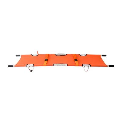 China 208CM Medical Equipment Portable Ambulance Double Folding Stretcher 4.7KG for sale
