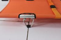 China 208CM Medical Equipment Portable Ambulance Double Folding Stretcher 4.7KG for sale