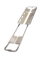 China Blue 210cm 44cm Ambulance Collapsible Scoop Stretcher With Straps Manually Operated for sale