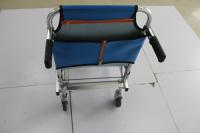 China 91cm Four Wheel Folding Scoop Stretcher Wheelchair That Goes Up Stairs for sale
