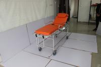 China 190CM & 21inch Hospital Stretcher Patient Transfer Trolley Aluminum Alloy Non Magnetic Cart for sale
