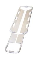 China 440MM 6CM Scoop Foldable Ambulance Stretcher For Spinal Immobilization Manually for sale