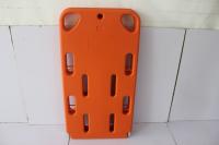 China High-density plastic foldable emergency stretcher spine board with X-ray and CT penetration for sale