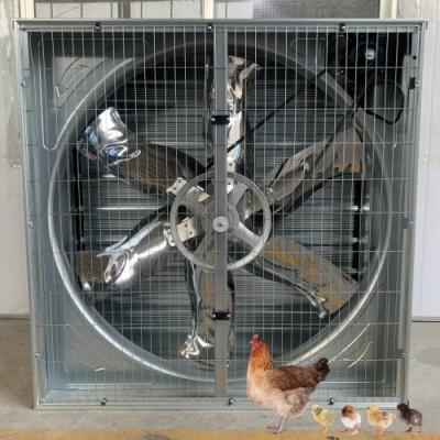 China XA-1380 1380mm Centrifugal Exhaust Fan 44000 m³/h Airflow 1100W 380V for Greenhouse and Industrial Ventilation for sale