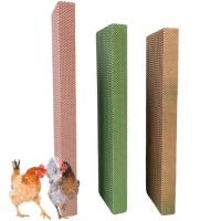 China 10cm Thickness Evaporative Cooling Pads 7090/7060/5090 Models for Poultry Farm Greenhouse Ventilation for sale