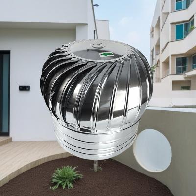 China Stainless Steel Roof Ventilating Fan 300-1000mm Wind Driven Turbine Exhaust for Poultry Farm Industrial Ventilation for sale