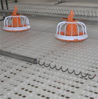 China Fully Automatic Chicken Feeder and Waterer System 380V 3-Phase for Broiler Coop Breeding with Feed Sensor for sale