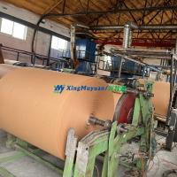 China Resin Coated Kraft Paper Rolls 95g 105g for Cooling Pads - 740mm 1100mm Width Options for sale