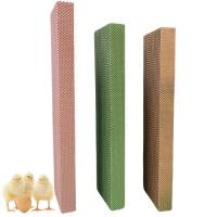 China Honeycomb Cellulose Evaporative Cooling Pad 7090 7060 5090 10mm for Greenhouse Poultry Farm Cooling for sale
