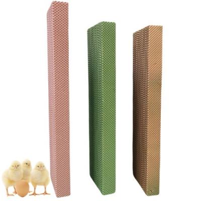 China Honeycomb Cellulose Evaporative Cooling Pad 7090 7060 5090 10mm for Greenhouse Poultry Farm Cooling for sale