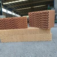 China Cellulose Honeycomb Evaporative Cooling Pad 7090 7060 5090 for Greenhouse Farm Cooling for sale