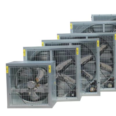 China 275g Hot Galvanized Poultry Farm Ventilation Fan 380V 1100mm for Chicken Coop Cooling for sale