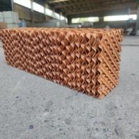 China XINGMUYUAN 10mm Poultry Cooling Cell Pad - 7090/7060/5090 Models with Anti-Mildew Kraft Paper for Farm Cooling Systems for sale